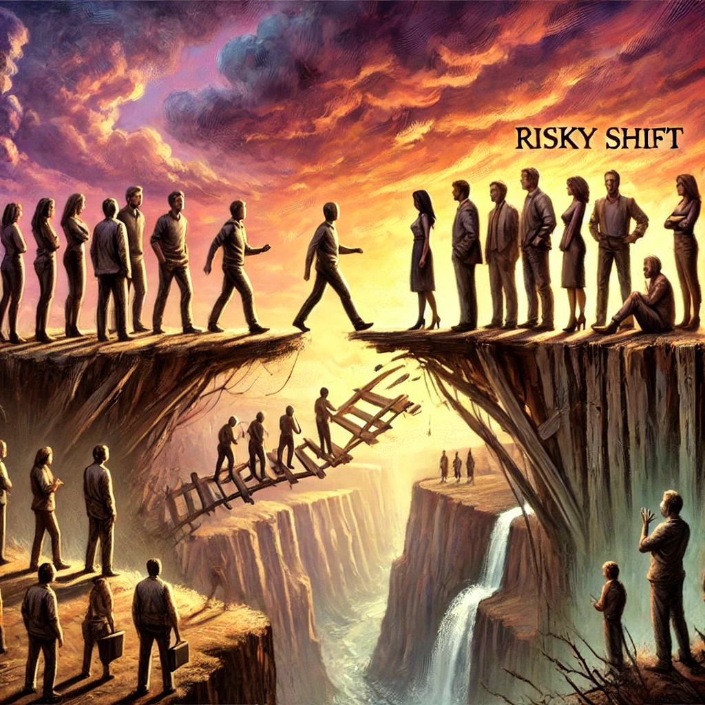 リスキーシフトとは？集団になると判断が過激になる心理的メカニズムを解説 | 心の扉